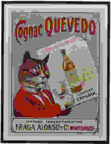 Imp.pichot, Cognac Quevedo, Poster Auction