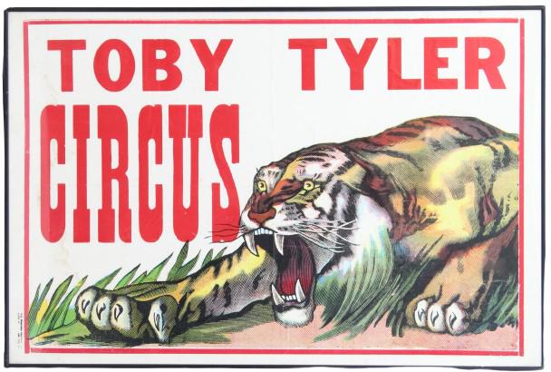 Toby Tyler Or Ten Weeks With A Circus, Poster Auction