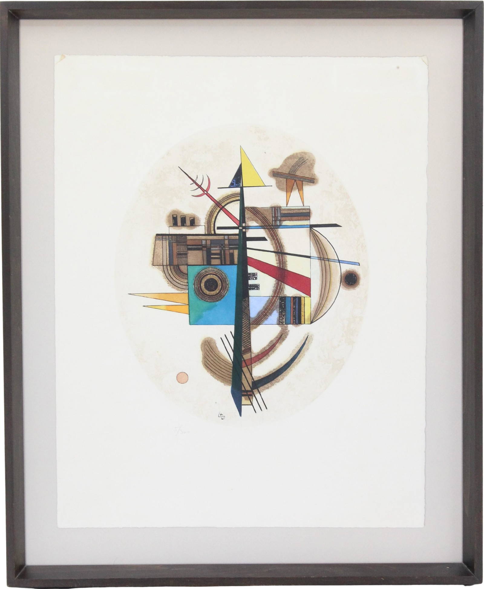 Wassily Kandinsky (1866-1944) Russian, Color Litho Auction