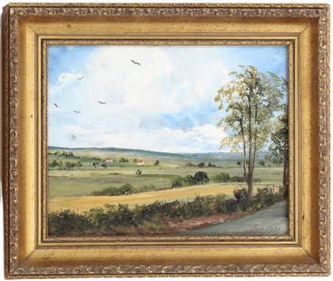 Serge Labbe (20th C) Haitian, Oil On Masonite Auction