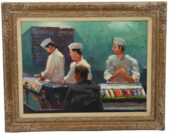 Ezra Katz (b. 1970) American, Oil On Canvas Auction