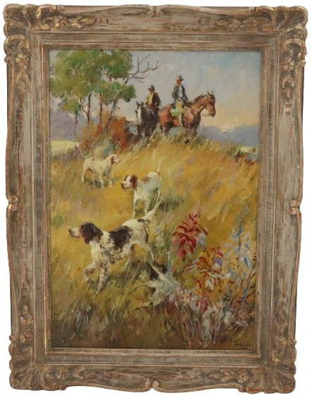 Walter Krawiec (1889-1982) Usa, Oil/canvas/board Auction