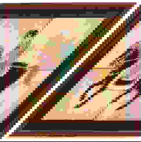 Frank Colson Framed 4 Tile Figure On Horse Auction