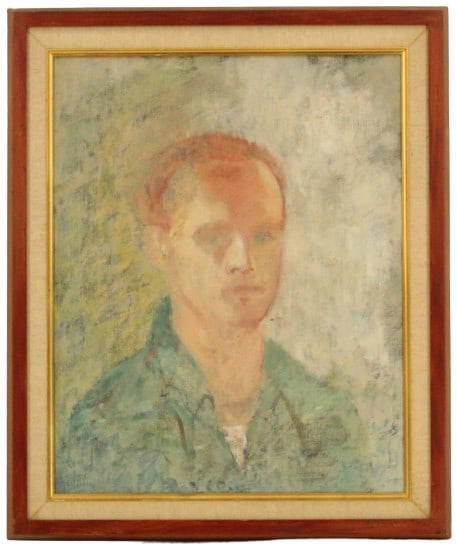 Charles Gresham (20th C) American, Oil On Board Auction