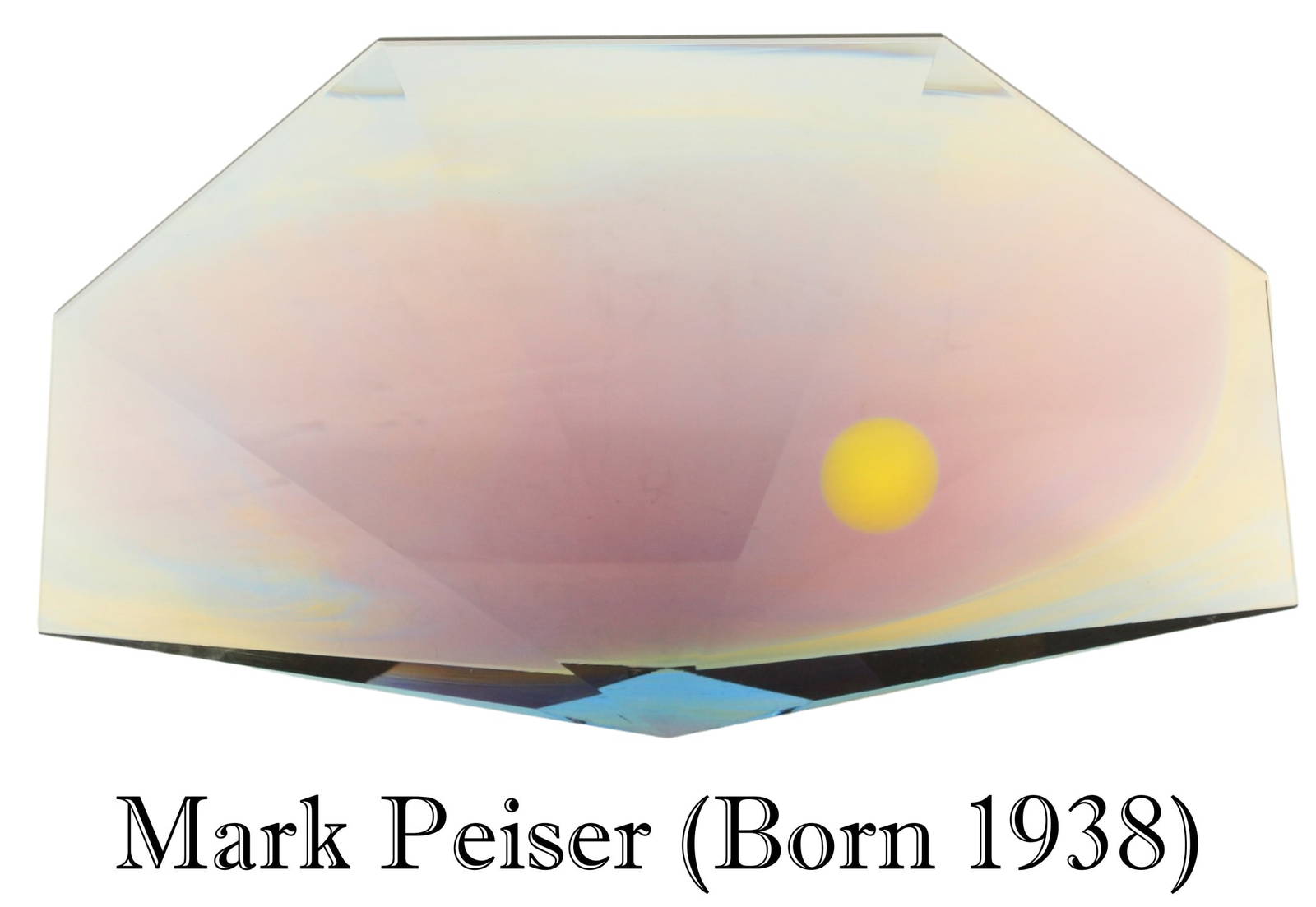 Mark Peiser (born 1938) American, Art Glass Sculpture Auction