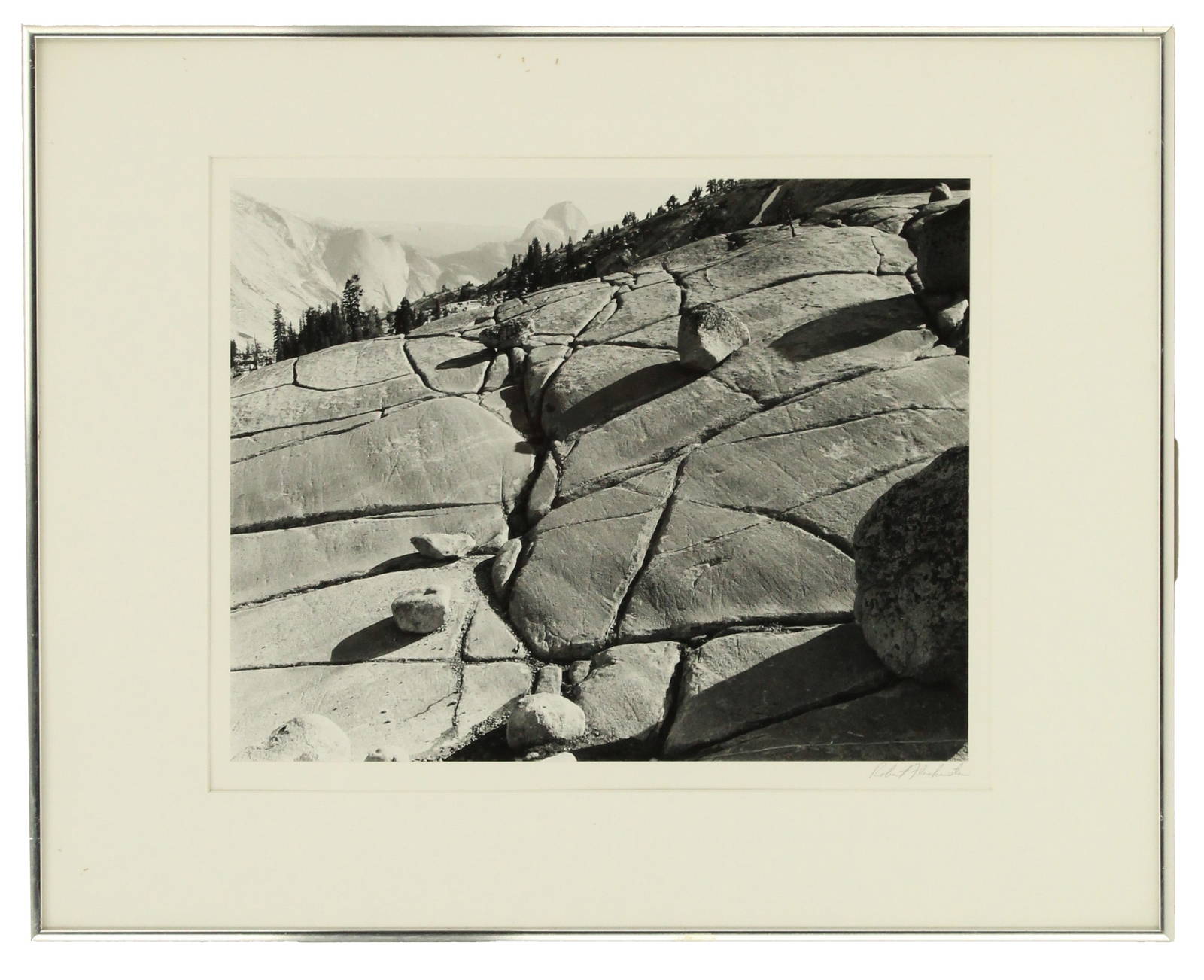 Robert Fleckenstein Original Signed Yosemite Photograph "olmsted Point ...