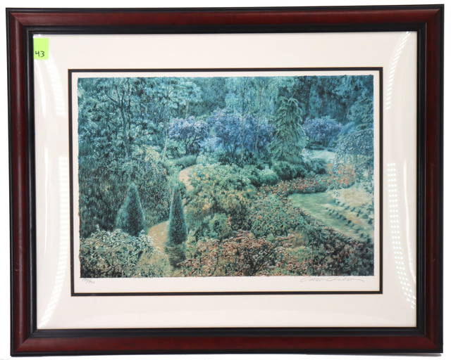 Carson Gladson (1940 2023) American, Signed And Numbered Serigraph