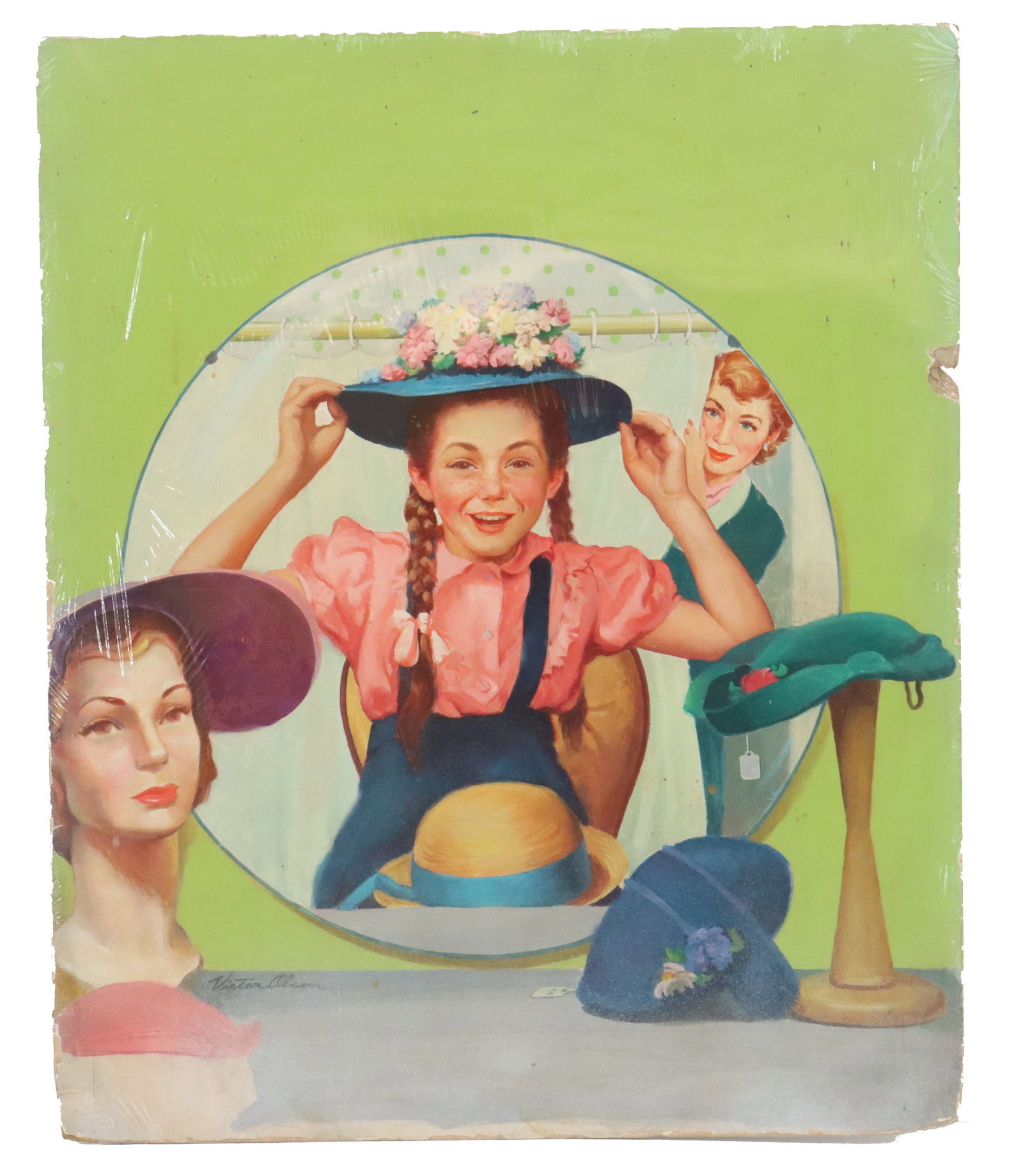 Victor Olson (1924-2007) American, Saturday Evening Post Style ...