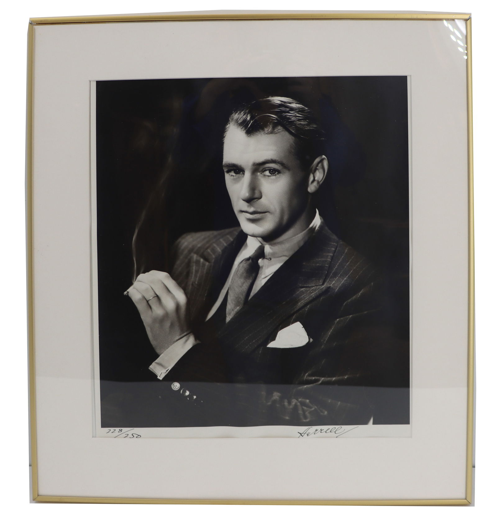 George Hurrell (1904-1992) American, Signed Photographic Print Of Gary ...