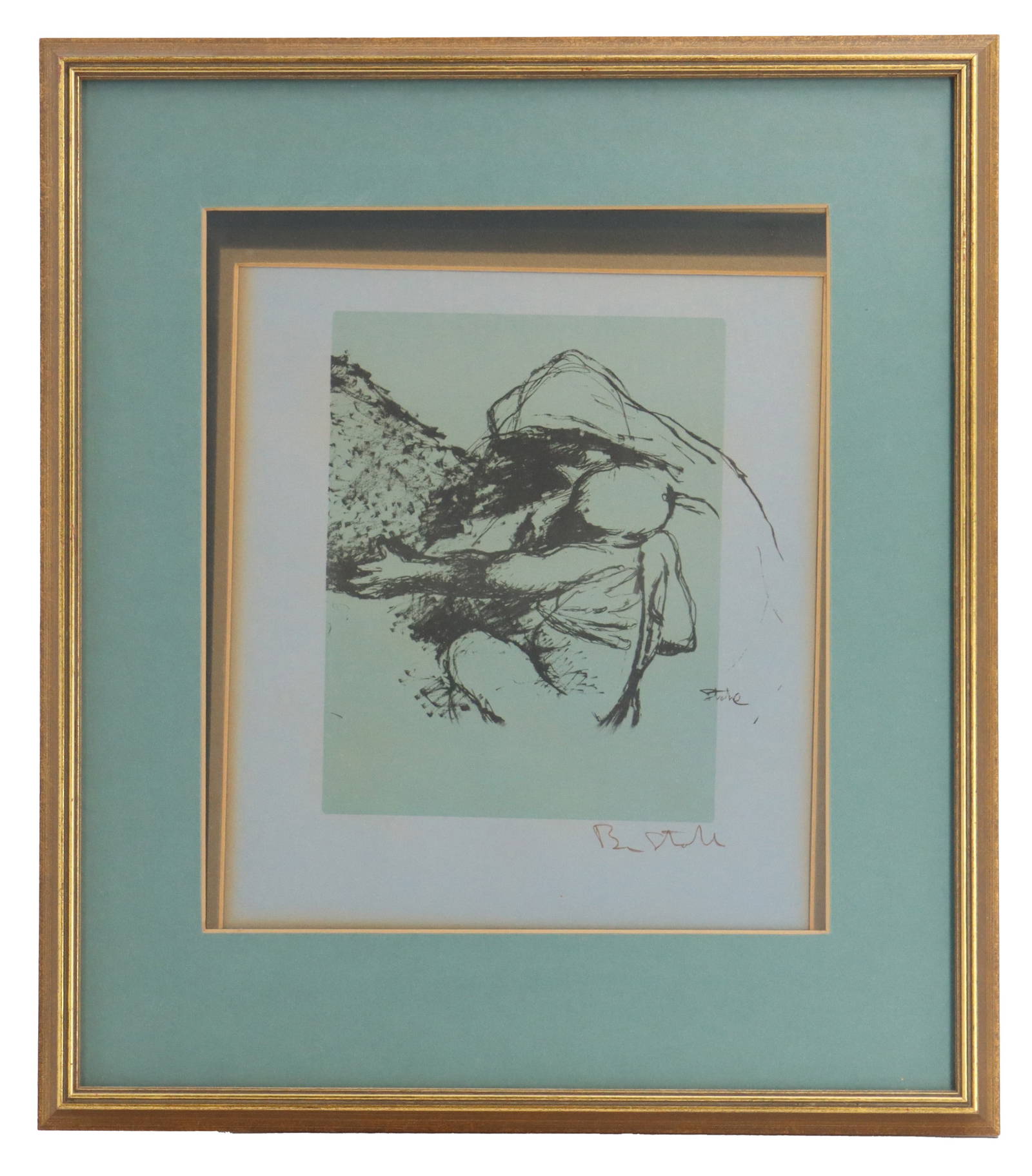 Ben Stahl (1910-1987) American, Signed Lithograph Auction