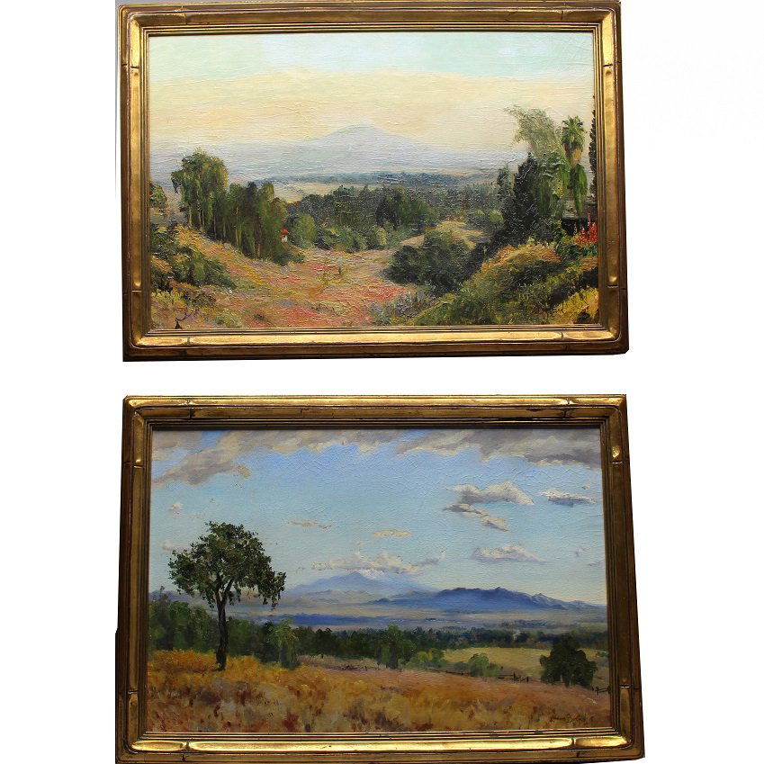 (2) Leonard Borman (1894 - 1995) California,Oregon