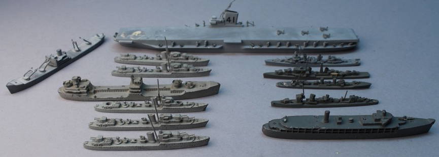Tri Ang Us Navy Ship Fleet Models