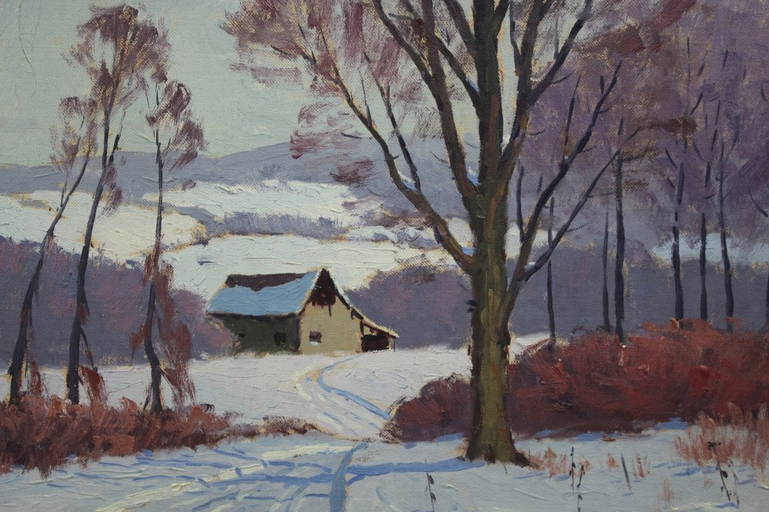 Richard Lemon '58 American Winter Landscape