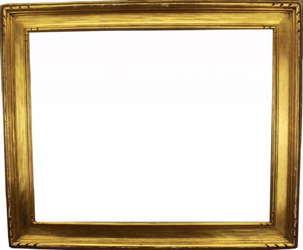 Antique Wood Carved Gilt Frame