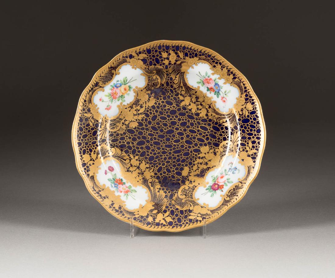 A PORCELAIN PLATE Russian, St. Petersburg, Imperial
