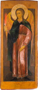 Monumentale Ikone Mit Dem Apostel Petrus Aus Einer Kirchen Ikonostase