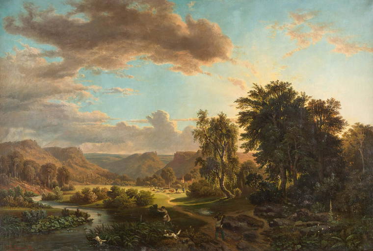 Theodor Wilhelm Nocken 1830 Duesseldorf 1905 Ibid.