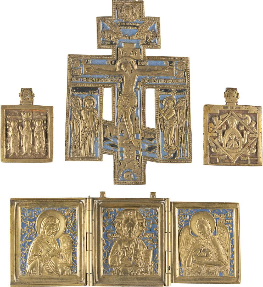 Antique & Vintage Crucifixies & Crosses for Sale in Online Auctions ...