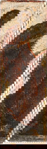 Monumentale Ikone Mit Dem Apostel Petrus Aus Einer Kirchen Ikonostase