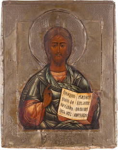 A Large Icon Showing Christ Pantokrator