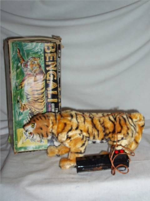 1098: Marx Battery Operated Bengal Tiger with Box, Very - Sep 09, 2006 ...