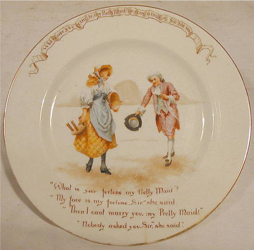 Royal Doulton Nursery Rhyme Plate 8 Inch Dia. Exc