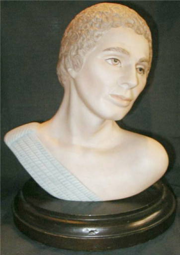Goebel Bust Of John, Artist Signed Helen Granger