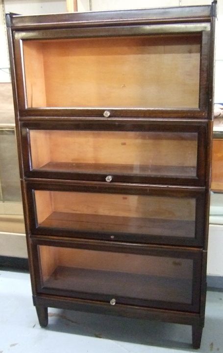 2148: Weis Five Stack Barrister Bookcase , 34 x 12 x 62
