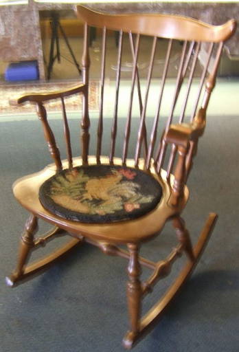 Hale Maple Windsor Rocking Chair, Excellent Condi