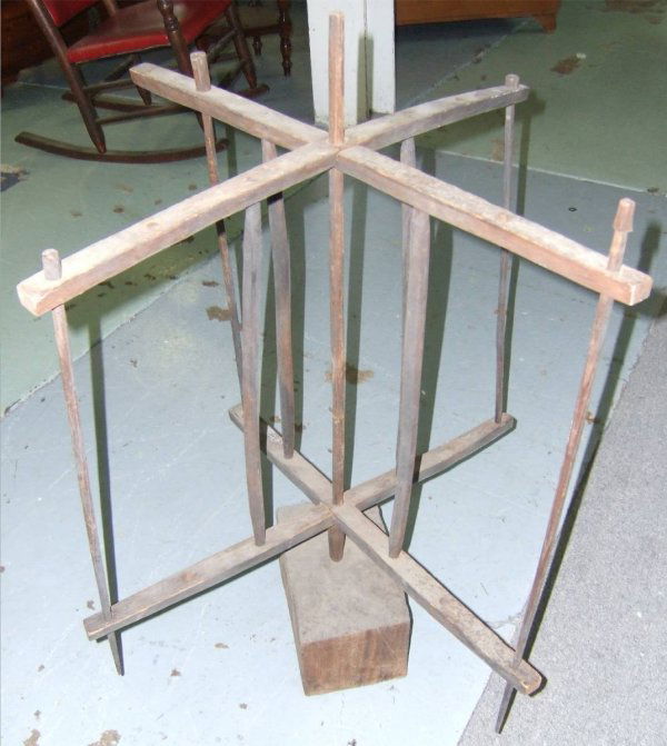 2: Primitive Drying Rack , 36H x 27 X 25
