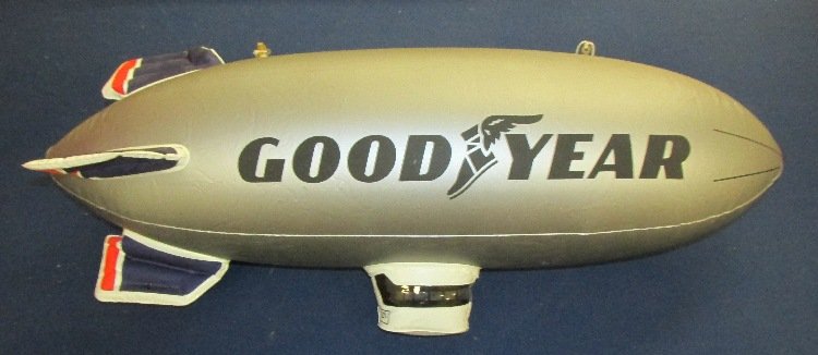 Vintage Goodyear Blimp Inflatable Blow Up Hanging