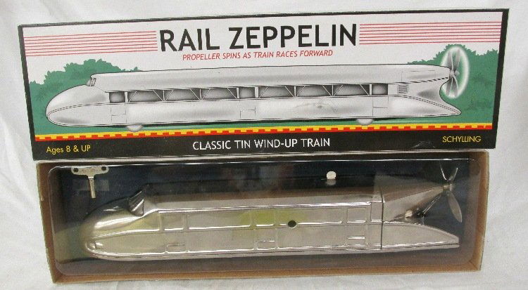Rail Zeppelin Classic Tin Wind Up Train By Schylling Co