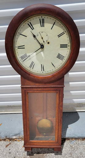 Seth Thomas Antique Wall Regulator Clock