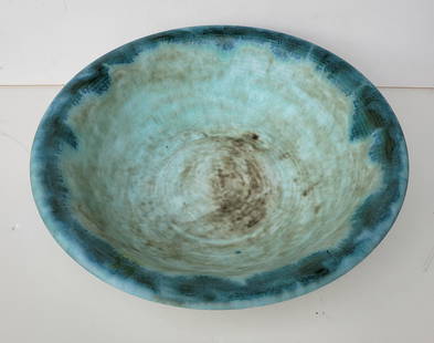 Mccarty Pottery Merigold Ms Compote & Shell Bowl