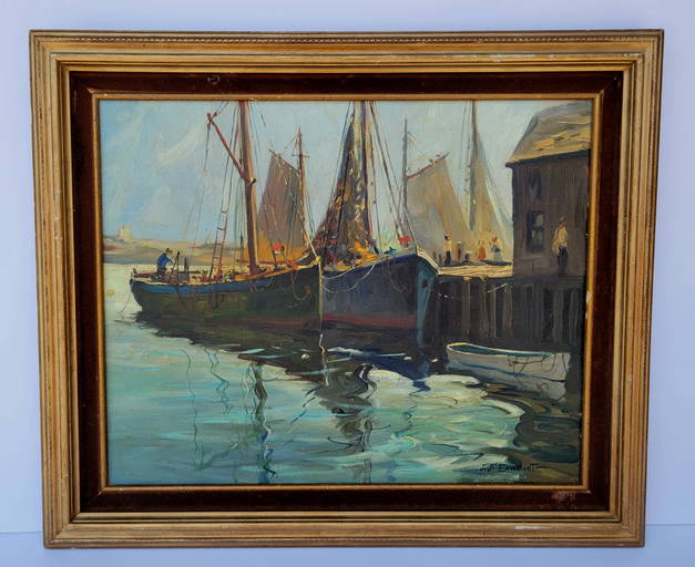 Jj Enwright New England Ward Oil F H Mckay Casper Amundsen Gloucester ...