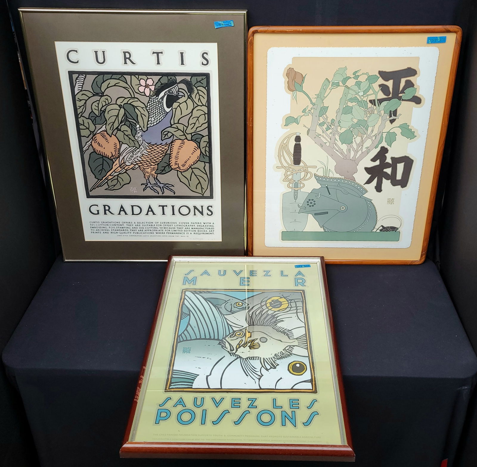 California Ny Fl Estate David Lance Goines 3 Signed Numbered Poster ...