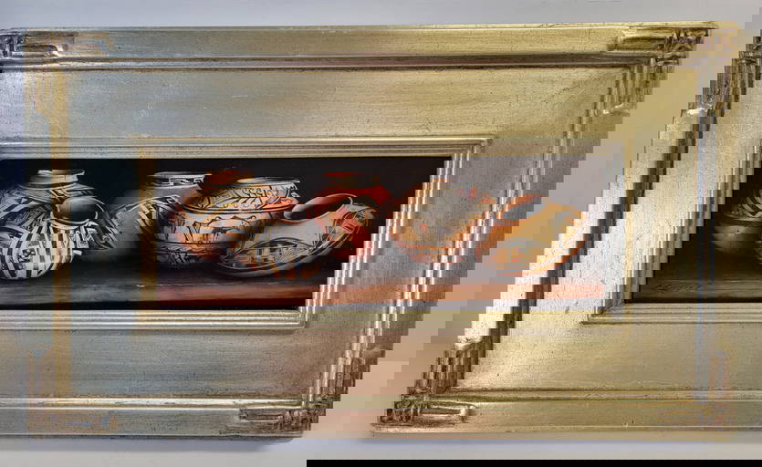 Cheryl English Native American Pottery Still Life Painting Titled The ...