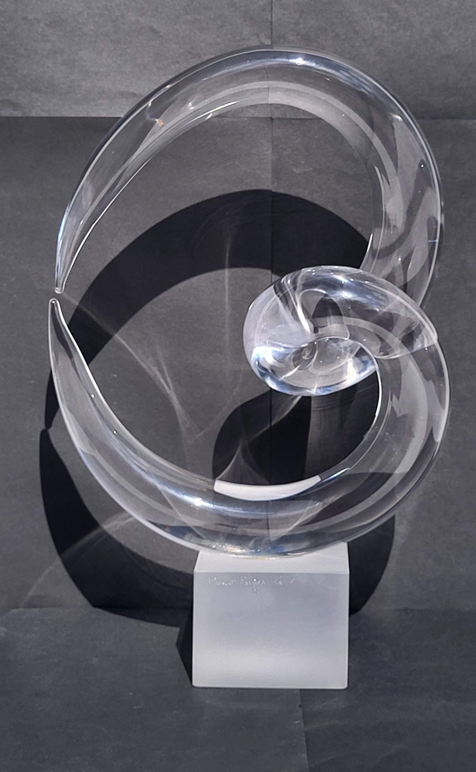 Signed Pino Signoretto Italian Murano Art Glass Sculpture Mcm ...