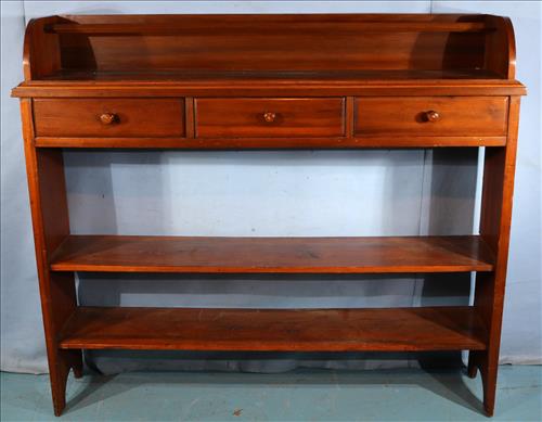 Cherry primitive crock bench with drawers - Apr 04, 2020 | Stevens ...