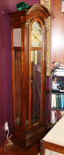Contemporary Herschede Grandfather Clock