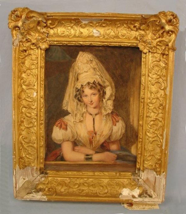 40: Artist Unknown (Italian 19th Century) "Coif"