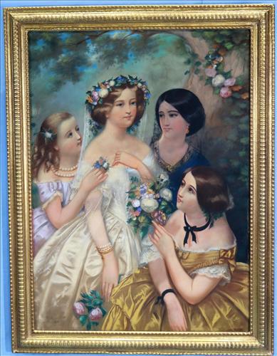 Early Pastel On Paper, George G. Fish, 1859