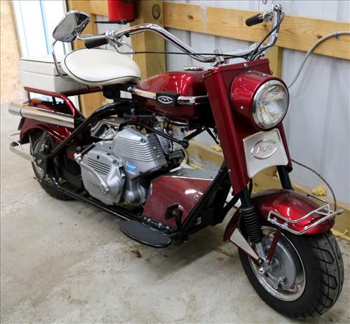 1964 Cushman Eagle Motorcycle, Like New Restored