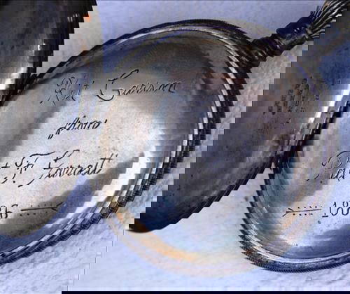 Coin Silver Pocket Watch Engraved Kit Carson Jr. Auction