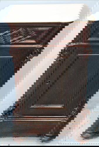 Victorian Rosewood Half Commode With Cookie Corners Auction