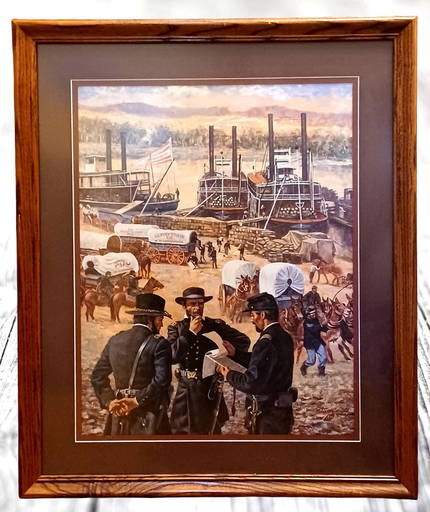 Gateway To Victory Framed Lithograph By Artist Don Stivers