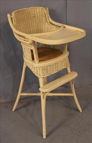 Wicker baby high chair - Jan 17, 2015 | Stevens Auction Company in MS