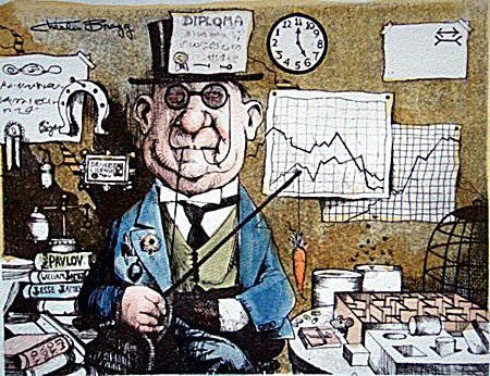 Psychologist Lithograph By Charlie Bragg (cq)