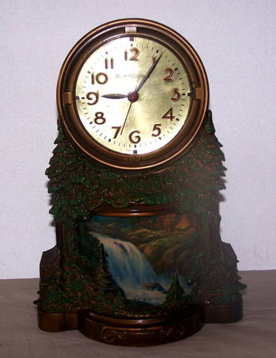 Vintage Mastercrafters Model 344 Waterfall Clock