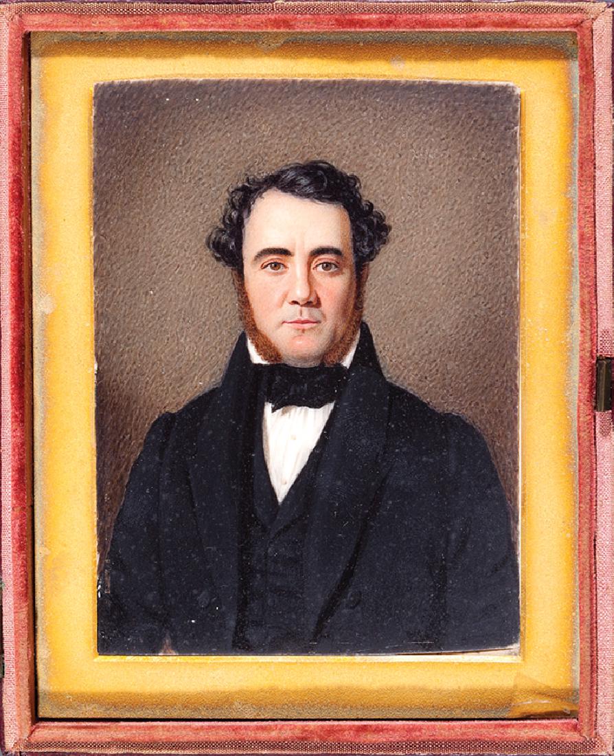 Miniature Portrait Octavius Undecimus Trezevant